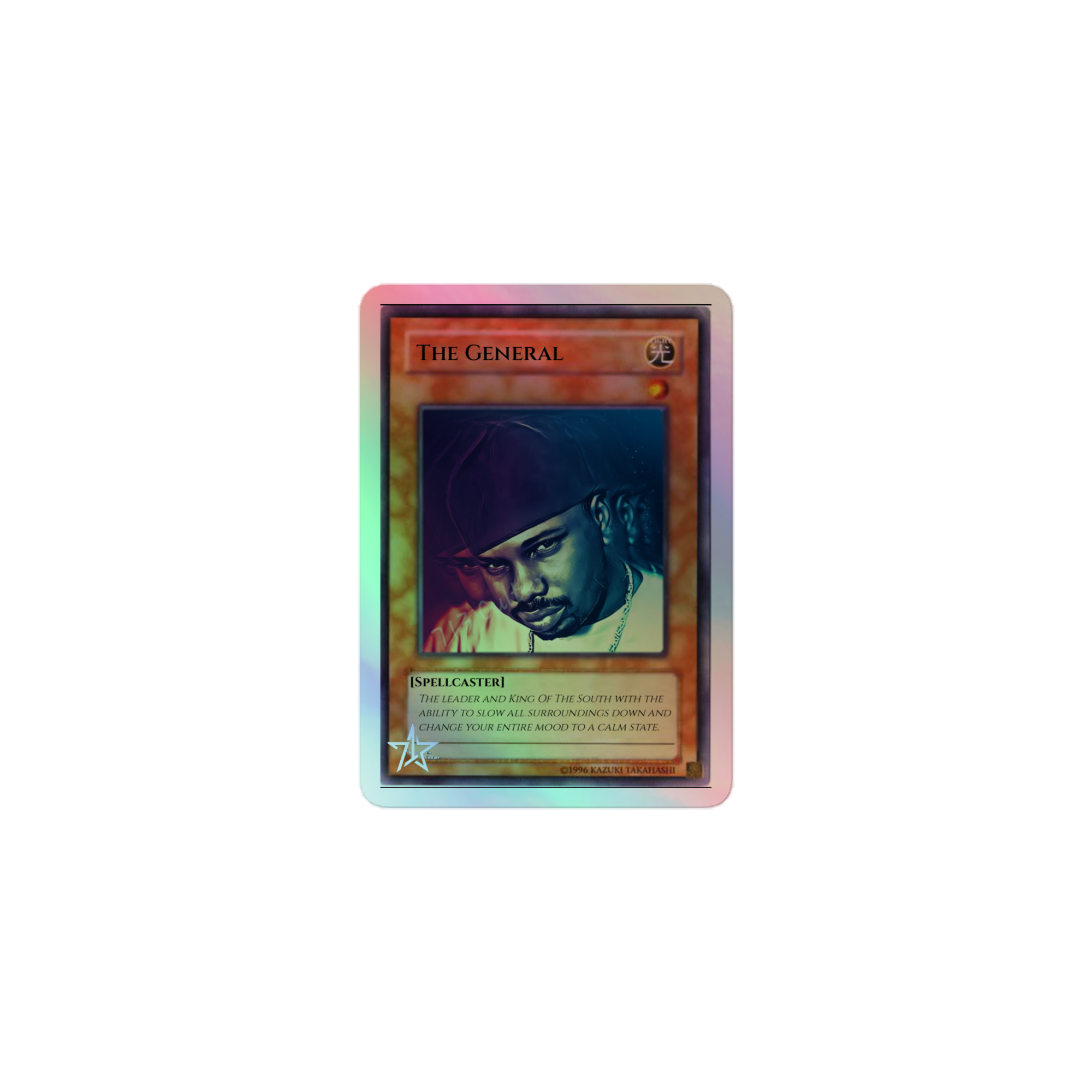 The General Screw-Gi-Oh holographic stickers – 7th1rt3en Culture